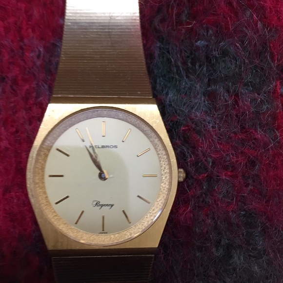 Helbros | Accessories | Working Vintage Helbros Regency Gold Watch ...